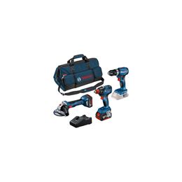 Bosch Combo Kit 3 tool kit 18V Profi Set (GSB,GDXGWS,2x5.0Ah) (0615990N31)