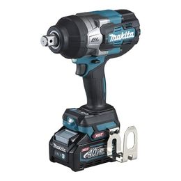 Makita TW001GM201 Akku-Schlagschrauber Set - 40 V max. 2x 4 Ah Ladegerät MAKPAC bürstenlos 630 Nm)