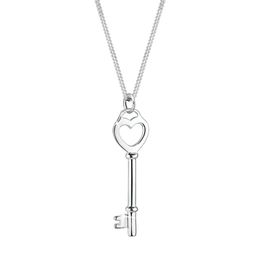 Elli Necklace 'Herz' female Silver size 45