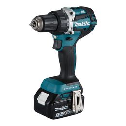 Makita DDF484RTJ Akku-Bohrschrauber mit 18 V / 5 Ah Akku und Ladegerät)