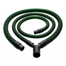 FESTOOL AB-AS CS/TKS Absaug-Set aus Kunststoff und Metall mit Absaughaube und Schlauch für Kreissägen CS 50 oder TKS 80 - 577280)