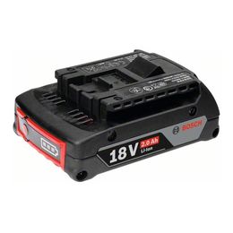 Bosch Professional GBA 18 Volt Akkupack 2,0 Ah | für Akku-Geräte | mit Ladestandanzeige und Schutzfunktionen | 1600Z00036)