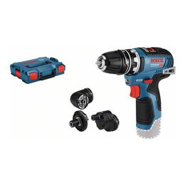 Bosch Akku-Bohrschrauber GSR 12V-35 FC Solo Version 4 Aufsätze L-BOXX (06019H3003)