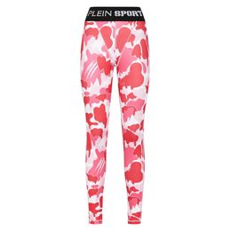 Plein Sport Leggings female Pink size 5XL