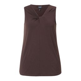 Ulla Popken Top Damen Gr&ouml;&szlig;e XL/XXL schoko