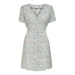 Only Kleid 'ONLEvida' Damen Größe 32 mint / dunkelgrün / kirschrot / weiß Winterkleid
