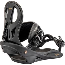 Nitro Snowboards Rythm Snowboardbindung Damen - schwarz - Gr. M