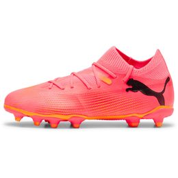 Puma Future 7 Match Fg/Ag Jr Fußballschuhe Kinder - rot - Gr. 33 - Synthetik