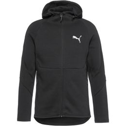 Puma Evostripe Trainingsjacke Herren - schwarz - Gr. L - Baumwolle/Polyester