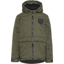 Superrebel Space Skijacke Kinder - oliv - Gr. 128 - Polyester