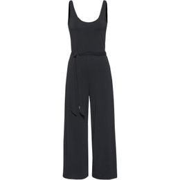 Ragwear Lisseta Jumpsuit Damen - schwarz - Gr. L - Baumwolle/Viskose/Elastan