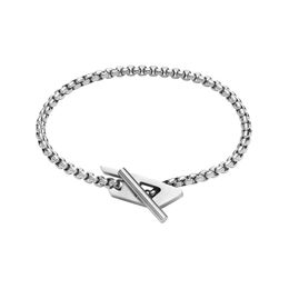 Diesel Bracelet male Silver size One Size