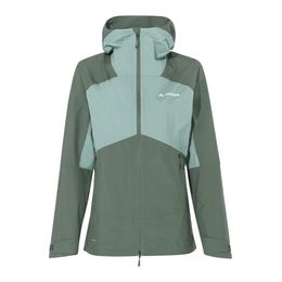 Vaude Outdoorjacke 'Simony V' Damen Größe XXL khaki / pastellgrün / weiß