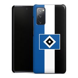 DeinDesign Galaxy S20 FE Handy Premium Case Smartphone Handyh&uuml;lle Schutzh&uuml;lle gl&auml;nzend Stripes Hamburger Sv Hsv Premium Case