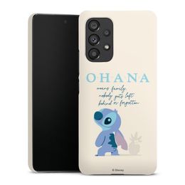 DeinDesign Galaxy A53 5G Handy Premium Case Smartphone Handyh&uuml;lle Schutzh&uuml;lle matt Disney Official Licensed Product Lilo & Stitch Premium Case