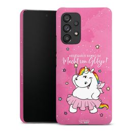 DeinDesign Galaxy A53 5G Handy Premium Case Smartphone Handyh&uuml;lle Schutzh&uuml;lle matt Pummeleinhorn Pummel & Friends Official Licensed Product Premium Case
