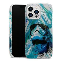 DeinDesign iPhone 13 Pro Handy Premium Case Smartphone Handyh&uuml;lle Schutzh&uuml;lle matt Colourful Stormtrooper Star Wars Premium Case