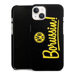 DeinDesign iPhone 14 Handy Premium Case Smartphone Handyh&uuml;lle Schutzh&uuml;lle matt Borussia Dortmund Bvb Soccer Premium Case