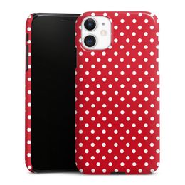 DeinDesign iPhone 11 Handy Premium Case Smartphone Handyh&uuml;lle Schutzh&uuml;lle gl&auml;nzend Retro Polka Dots Points Premium Case