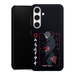 DeinDesign Galaxy S24 Handy Premium Case Smartphone Handyh&uuml;lle Schutzh&uuml;lle matt Official Licensed Product Naruto Shippuden Itachi Uchiha Premium Case