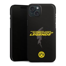 DeinDesign iPhone 15 Plus Handy Premium Case Smartphone Handyh&uuml;lle Schutzh&uuml;lle gl&auml;nzend Borussia Dortmund Bvb Marco Reus Premium Case