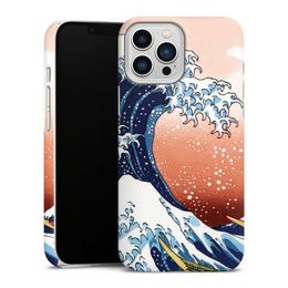 DeinDesign iPhone 13 Pro Max Handy Premium Case Smartphone Handyh&uuml;lle Schutzh&uuml;lle matt Die Gro&szlig;e Welle Vor Kanagawa Japan Art Premium Case