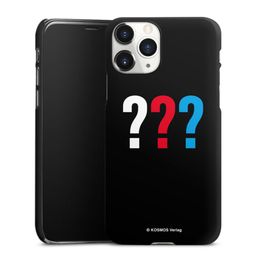 DeinDesign iPhone 11 Pro Handy Premium Case Smartphone Handyh&uuml;lle Schutzh&uuml;lle matt Official Licensed Product Logo Die Drei ??? Premium Case