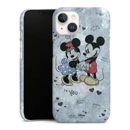 DeinDesign iPhone 14 Handy Premium Case Smartphone Handyh&uuml;lle Schutzh&uuml;lle matt Vintage Disney Premium Case