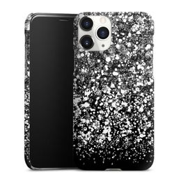 DeinDesign iPhone 11 Pro Handy Premium Case Smartphone Handyh&uuml;lle Schutzh&uuml;lle matt Glitzer Snowflake Muster Premium Case