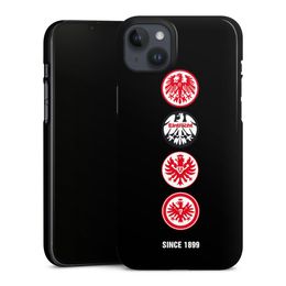 DeinDesign iPhone 14 Plus Handy Premium Case Smartphone Handyh&uuml;lle Schutzh&uuml;lle gl&auml;nzend Eintracht Frankfurt Soccer Sge Premium Case