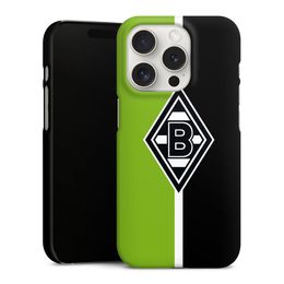 DeinDesign iPhone 15 Pro Handy Premium Case Smartphone Handyh&uuml;lle Schutzh&uuml;lle matt Borussia M&ouml;nchengladbach Gladbach Bundesliga Premium Case