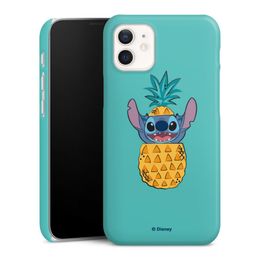 DeinDesign iPhone 12 mini Handy Premium Case Smartphone Handyh&uuml;lle Schutzh&uuml;lle gl&auml;nzend Disney Lilo & Stitch Pineapple Premium Case