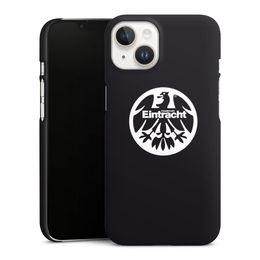 DeinDesign iPhone 14 Handy Premium Case Smartphone Handyh&uuml;lle Schutzh&uuml;lle matt Logo Eintracht Frankfurt Eagle Premium Case