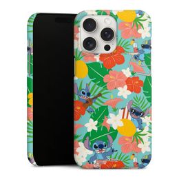 DeinDesign iPhone 15 Pro Max Handy Premium Case Smartphone Handyh&uuml;lle Schutzh&uuml;lle matt Lilo & Stitch Movie Disney Premium Case