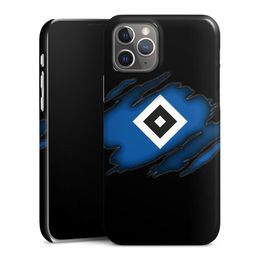 DeinDesign iPhone 12 Pro Handy Premium Case Smartphone Handyh&uuml;lle Schutzh&uuml;lle gl&auml;nzend Official Licensed Product Hsv Hamburger Sv Premium Case