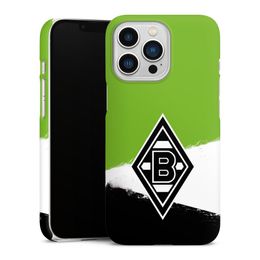 DeinDesign iPhone 13 Pro Handy Premium Case Smartphone Handyh&uuml;lle Schutzh&uuml;lle matt Borussia M&ouml;nchengladbach Bmg Official Licensed Product Premium Case