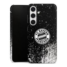 DeinDesign Galaxy S24 Handy Premium Case Smartphone Handyh&uuml;lle Schutzh&uuml;lle gl&auml;nzend Official Licensed Product Fcb Fc Bayern M&uuml;nchen Premium Case