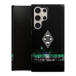 DeinDesign Galaxy S24 Ultra Handy Premium Case Smartphone Handyh&uuml;lle Schutzh&uuml;lle gl&auml;nzend Borussia M&ouml;nchengladbach Official Licensed Product Stadium Premium Case