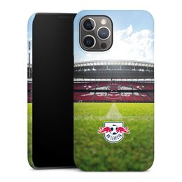 DeinDesign iPhone 12 Pro Max Handy Premium Case Smartphone Handyh&uuml;lle Schutzh&uuml;lle matt Official Licensed Product Stadium Rb Leipzig Premium Case