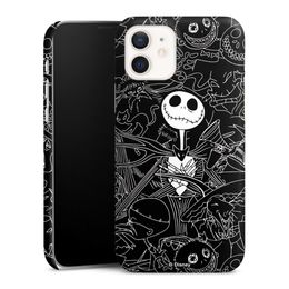 DeinDesign iPhone 12 Handy Premium Case Smartphone Handyh&uuml;lle Schutzh&uuml;lle matt Disney Nightmare Before Christmas Halloween Premium Case