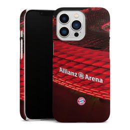 DeinDesign iPhone 13 Pro Handy Premium Case Smartphone Handyh&uuml;lle Schutzh&uuml;lle matt Fc Bayern M&uuml;nchen Stadium Fcb Premium Case