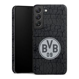 DeinDesign Galaxy S22 Handy Premium Case Smartphone Handyh&uuml;lle Schutzh&uuml;lle gl&auml;nzend Jersey Borussia Dortmund Bvb Premium Case