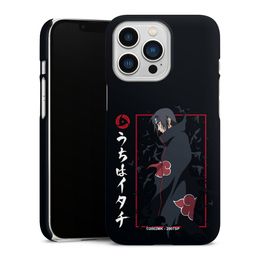 DeinDesign iPhone 13 Pro Handy Premium Case Smartphone Handyh&uuml;lle Schutzh&uuml;lle matt Official Licensed Product Naruto Shippuden Itachi Uchiha Premium Case