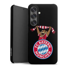 DeinDesign Galaxy S25 Handy Premium Case Smartphone Handyh&uuml;lle Schutzh&uuml;lle matt Bernie Official Licensed Product Fc Bayern M&uuml;nchen Premium Case