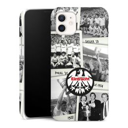DeinDesign iPhone 12 mini Handy Premium Case Smartphone Handyh&uuml;lle Schutzh&uuml;lle matt Official Licensed Product Retro Eintracht Frankfurt Premium Case