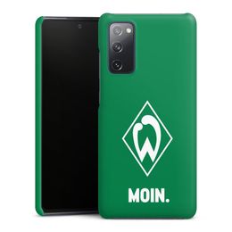 DeinDesign Galaxy S20 FE Handy Premium Case Smartphone Handyh&uuml;lle Schutzh&uuml;lle matt Moin Official Licensed Product Sv Werder Bremen Premium Case