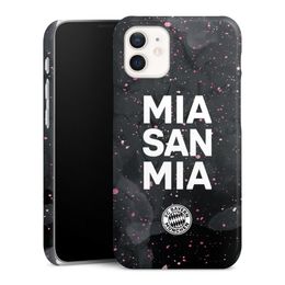 DeinDesign iPhone 12 mini Handy Premium Case Smartphone Handyh&uuml;lle Schutzh&uuml;lle gl&auml;nzend Mia San Mia Girl Style Fc Bayern M&uuml;nchen Premium Case