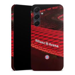 DeinDesign Galaxy A55 5G Handy Premium Case Smartphone Handyh&uuml;lle Schutzh&uuml;lle matt Fc Bayern M&uuml;nchen Stadium Fcb Premium Case