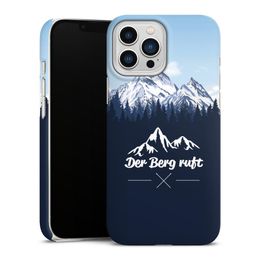 DeinDesign iPhone 13 Pro Max Handy Premium Case Smartphone Handyh&uuml;lle Schutzh&uuml;lle matt Wanderlust Sky Mountain Premium Case