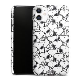 DeinDesign iPhone 11 Handy Premium Case Smartphone Handyh&uuml;lle Schutzh&uuml;lle gl&auml;nzend Peanuts Snoopy Muster Premium Case